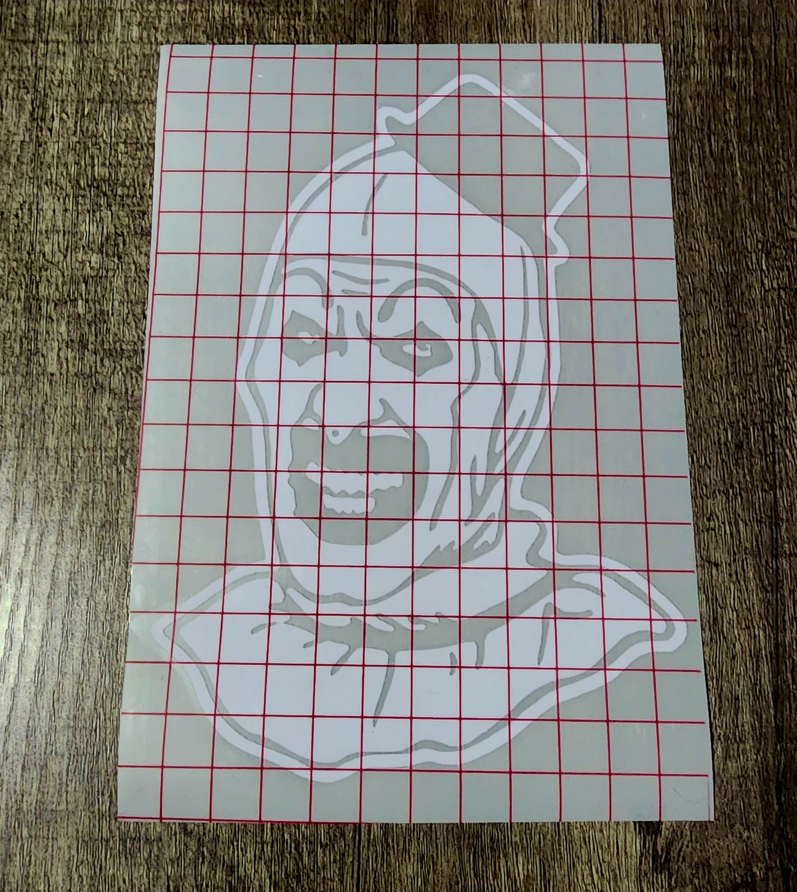 Art The Clown Vinyl Window Decal Terrifier Terrifier 2 Killer Clown Go ...